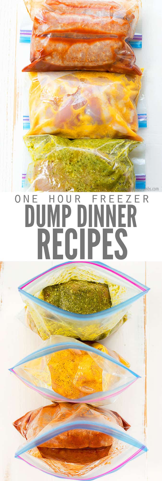 10 Easy Freezer Meals in 1 Hour! | Crockpot Dump Dinners
