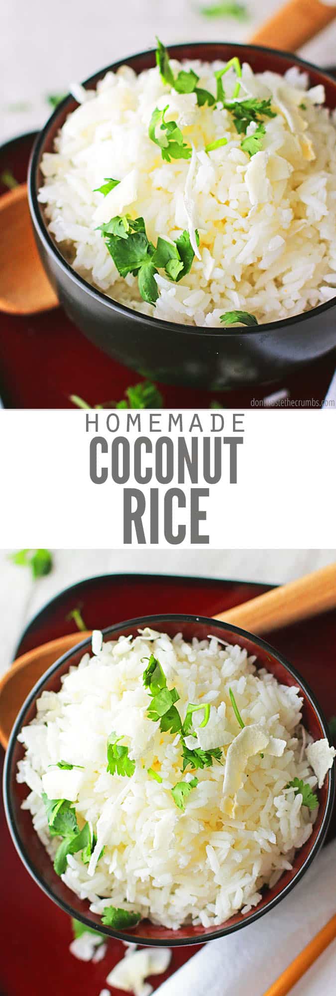 Easy Coconut Rice Recipe | Only 3 Ingredients!