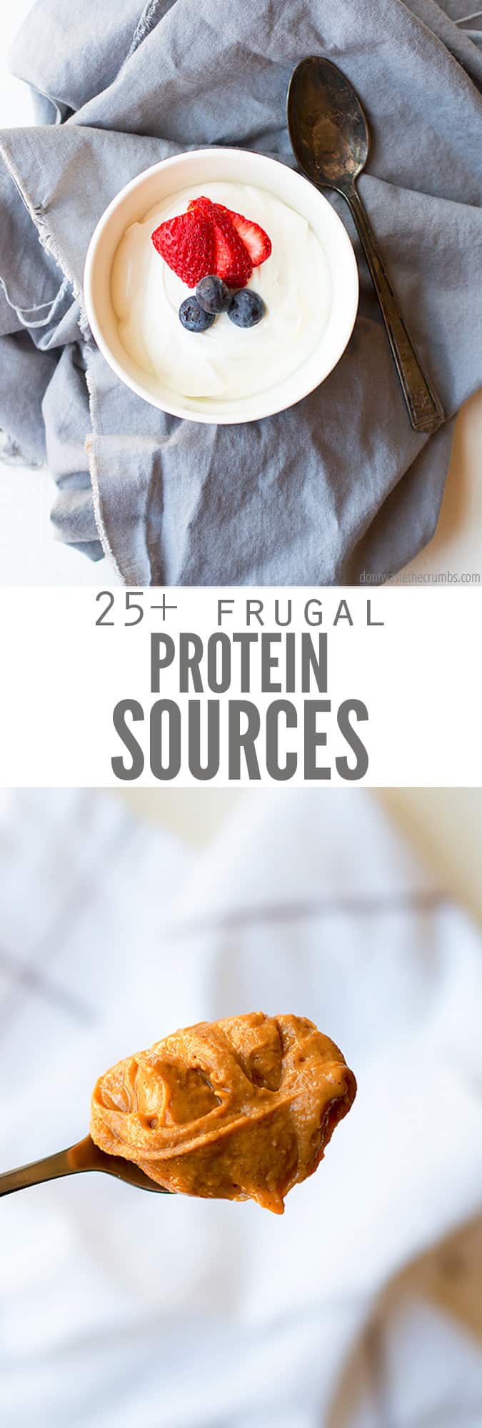 25+ Cheap & Healthy High Protein Foods - Don't Waste the Crumbs