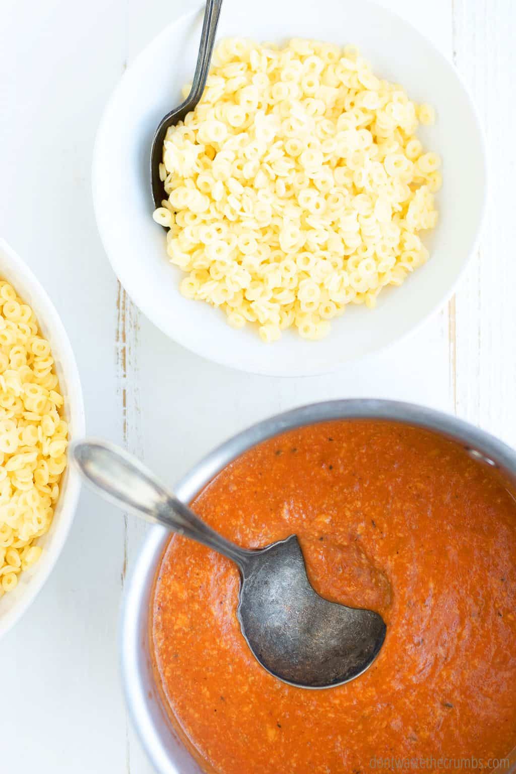 Easy Healthy Homemade Spaghetti O's (+ Video) - Don't Waste the Crumbs